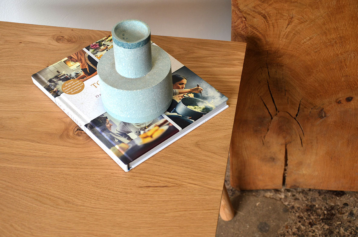 Square Oak Side Table – Utology Designs