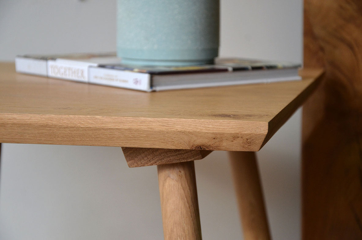 Square Oak Side Table – Utology Designs
